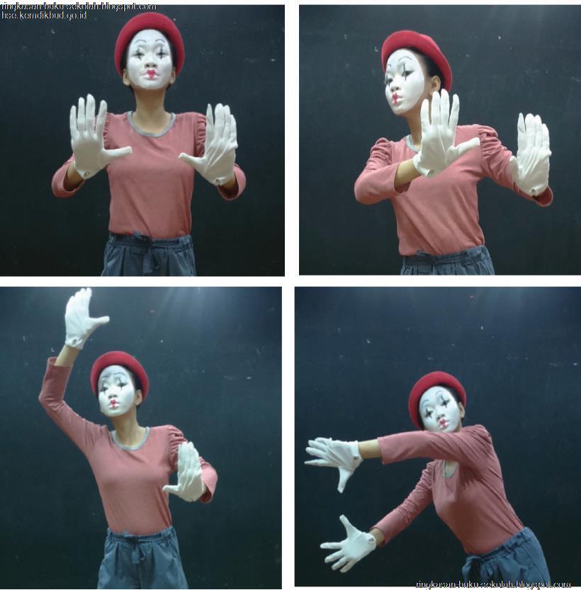 Bab 7 Teknik Dasar Pantomim - Seni Budaya Kelas 8 SMP / MTS