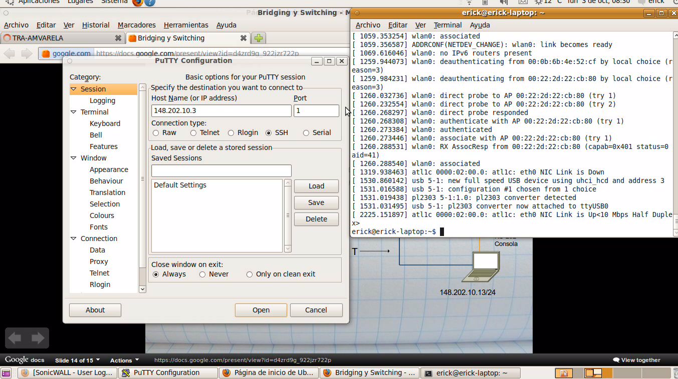 tareav-erickmoreno: Practica 3 configuración de LAN switch