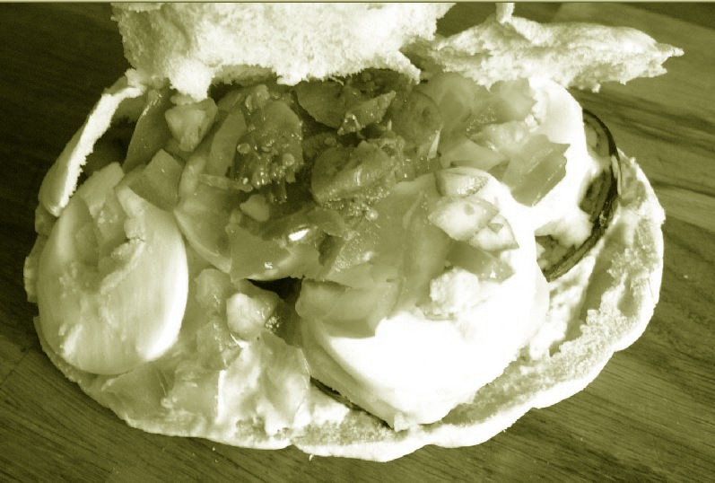 the single gourmet and the sea: A largely unknown sandwich. Sabich / Sabikh