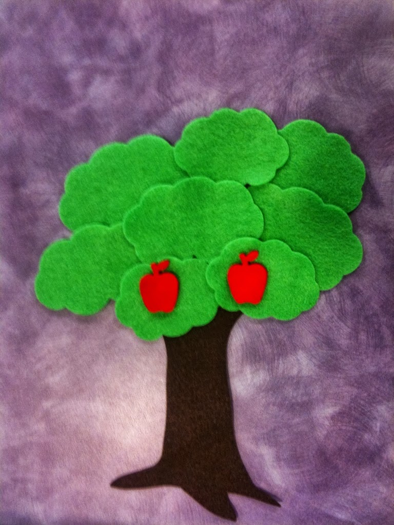 Michelle's Maple Tree: Two little Apples