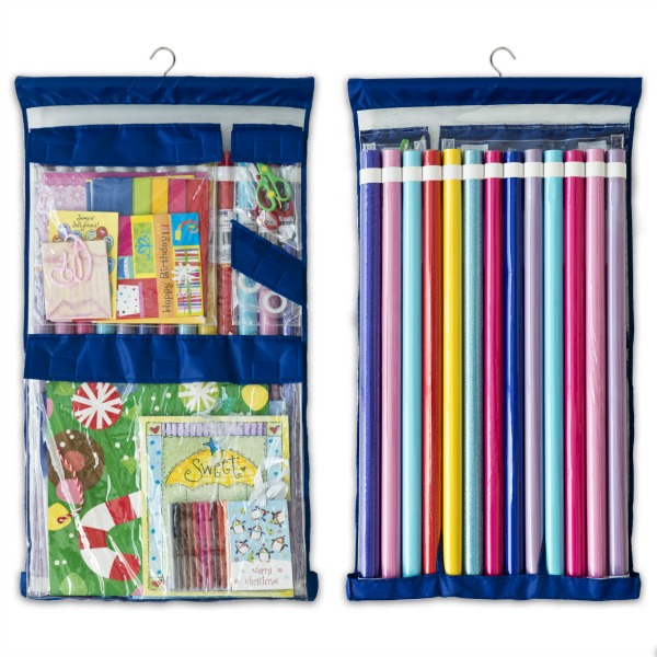 Organizing Gift Wrap {Wrappy Review & Giveaway!} | From Overwhelmed to ...