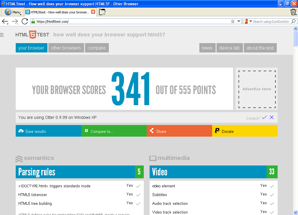 Otter Browser for Windows XP | Operating System Revival