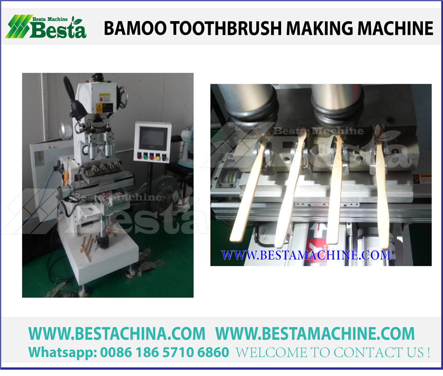BAMBOO PROCESSING MACHINE: Bamboo Toothbrush Handle Drilling Machine ...