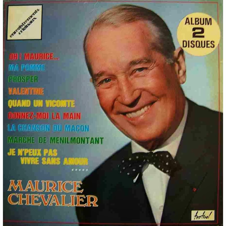 RadioSouvenirsFM Que de la Musique!! Québec, Canada.: Maurice Chevalier ...