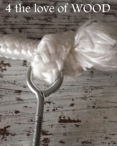 4 the love of wood: ROPE HANDLES - tutorial