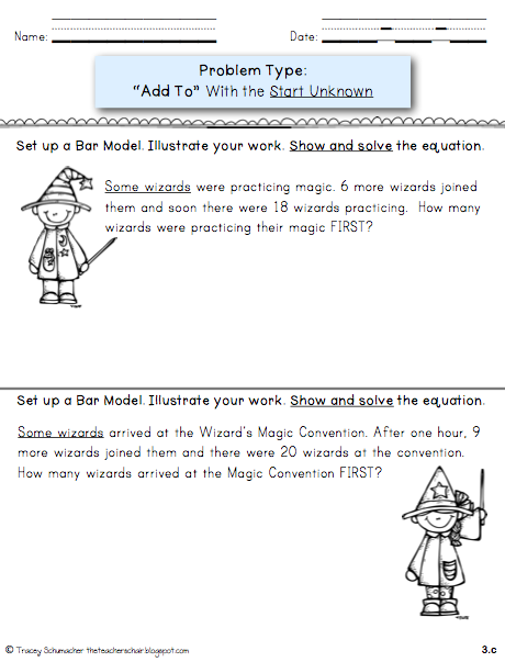 The Teacher's Chair: Problem Solving and Model Drawing (Bar Model)