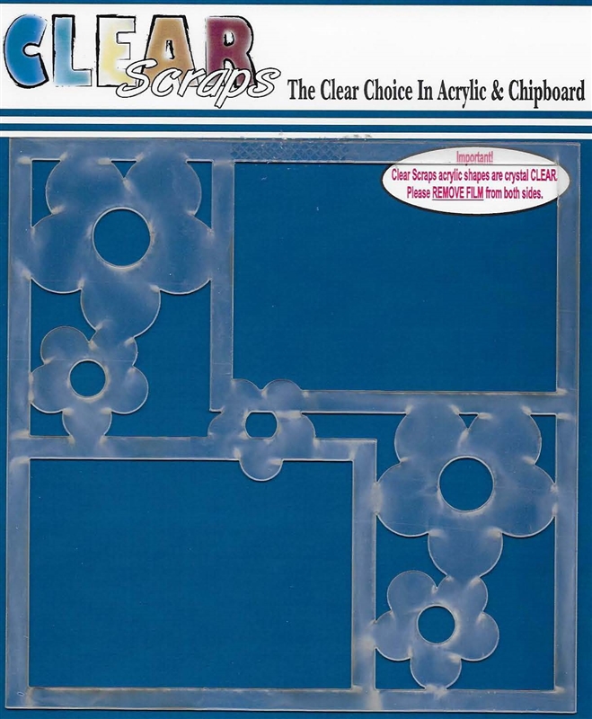 Scrapperlicious: Hope Layout with Acrylic Frame