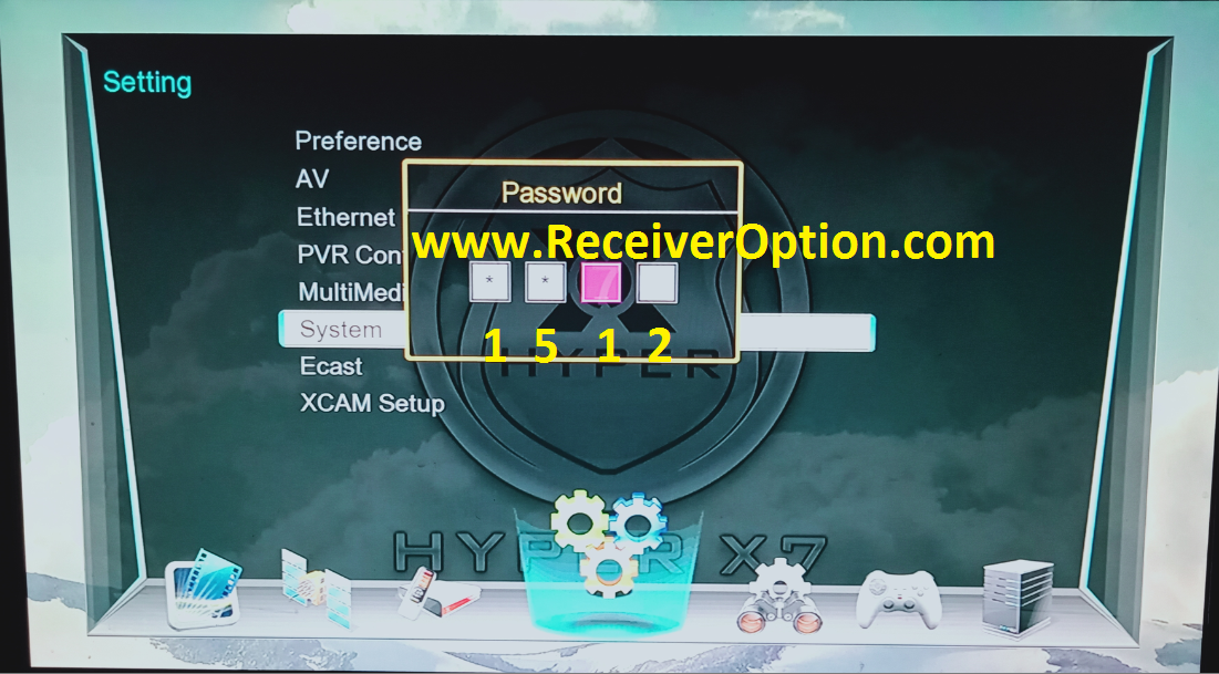 HYPER X7 1507G 1G 8M NEW SOFTWARE WITH ECAST & FACEBOOK LIVE OPTION ...