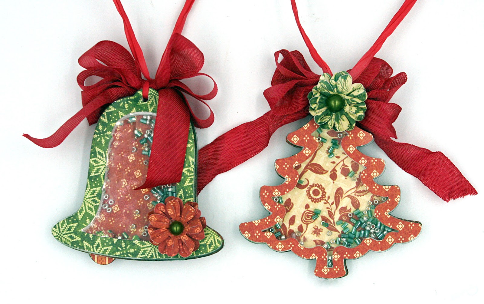 Scrap, Travel, and Bark!: Christmas Ornaments with Cheery Lynn Designs