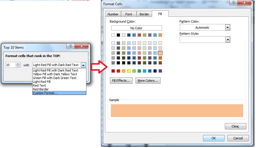 Conditional Formatting Highlight Cells Top Bottom Rules Excel Desk