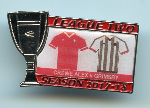 Crewe Alexandra Football Club pin badges