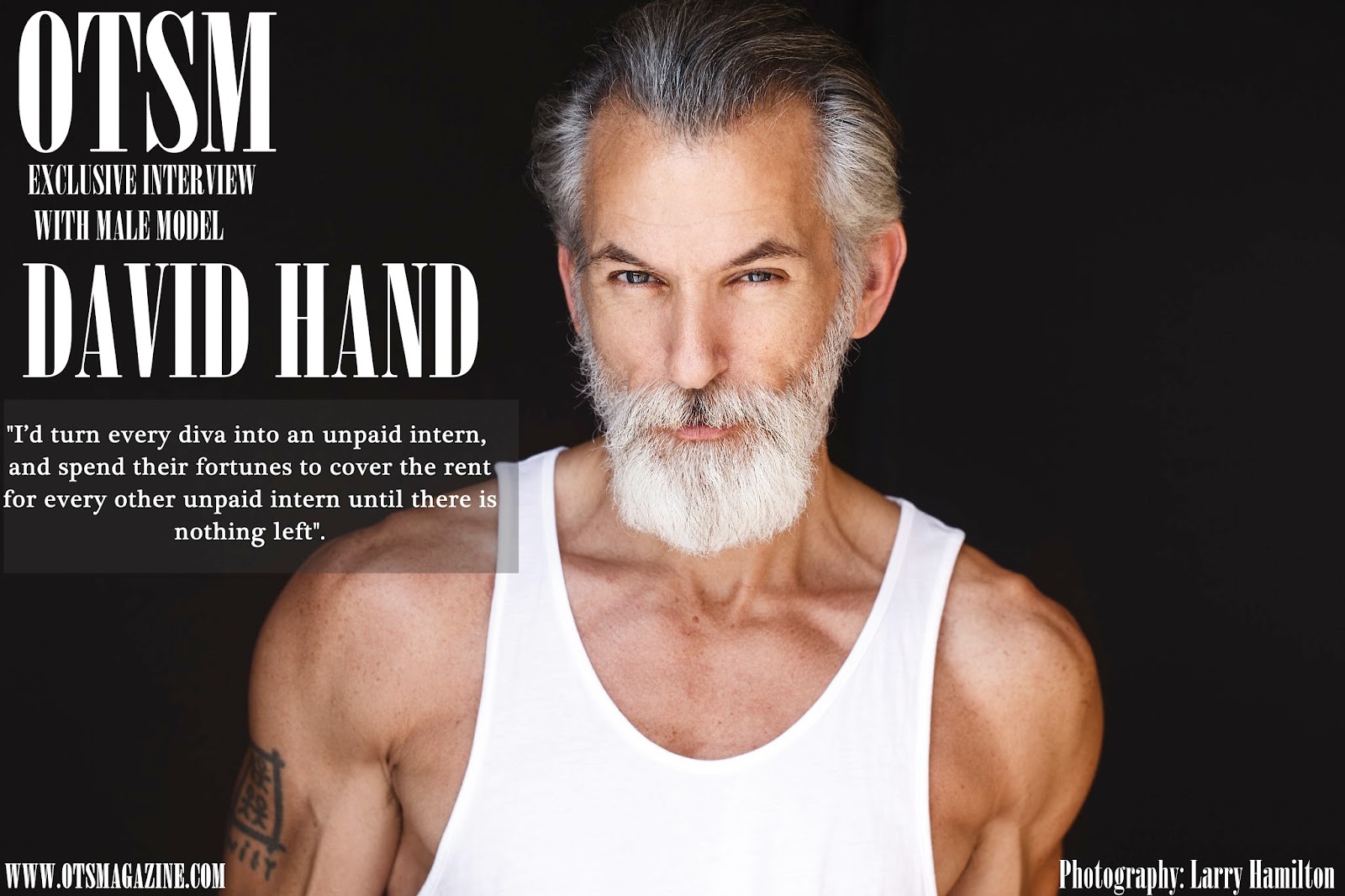 FASHION: Exclusive Interview With Fashion Model - David Hand. - OTSMAGAZINE
