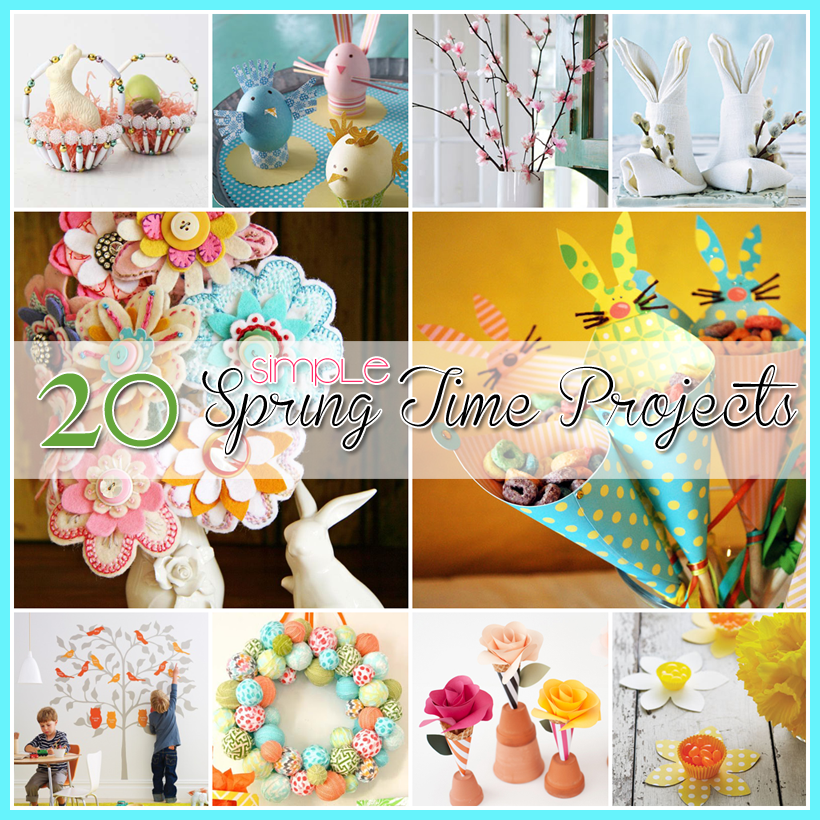 20 Simple Spring Time Projects - The Cottage Market