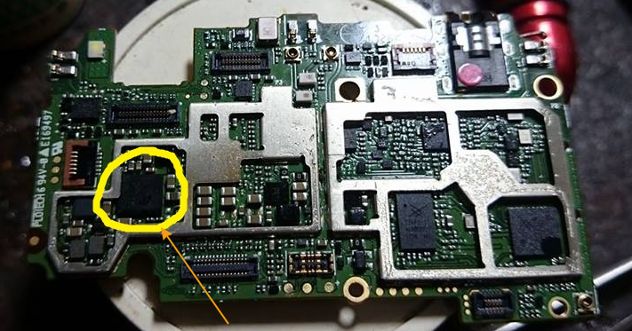 Tren Gaya Pcb Cas Redmi 4x, Skema Pcb