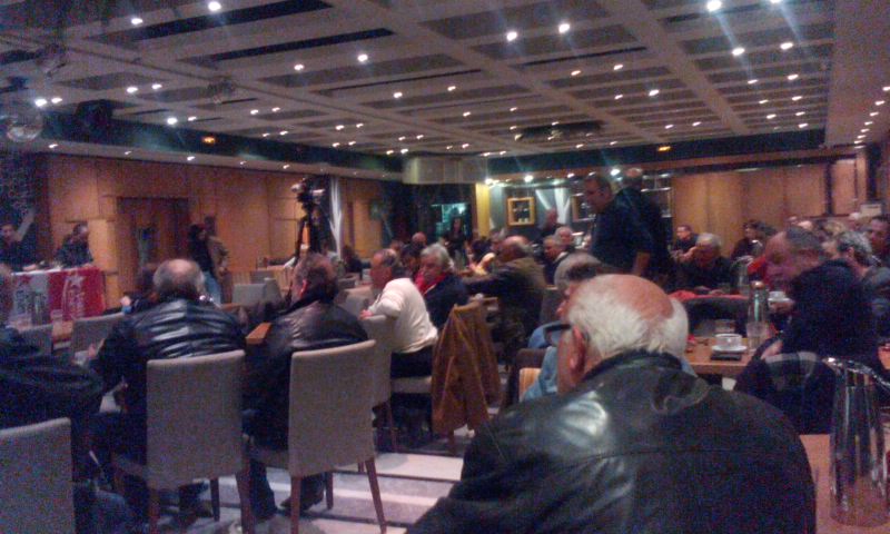 AMMOSIMATHIA BLOG: Σε μια καταμεστη απο κοσμο αιθουσα μιλησε σημερα το ...