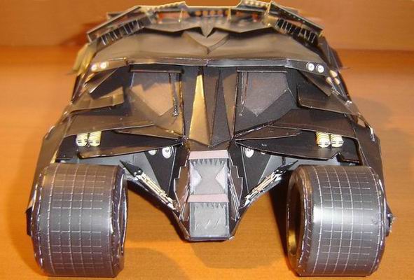 The Tumbler - Batman Batmobile papercraft - PAPEROX FREE PAPERCRAFT