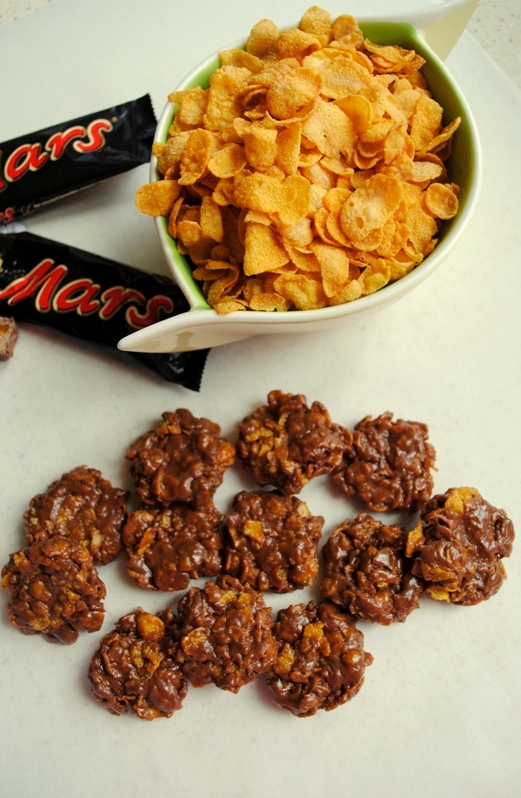 desernik: Słodkie kuleczki Corn Flakes & Mars
