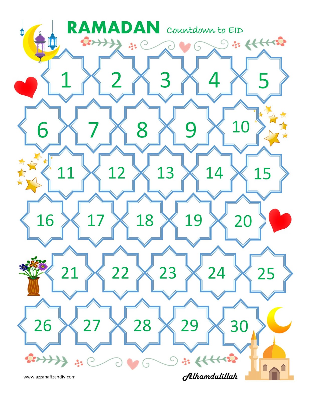 Ramadan Countdown to Eid