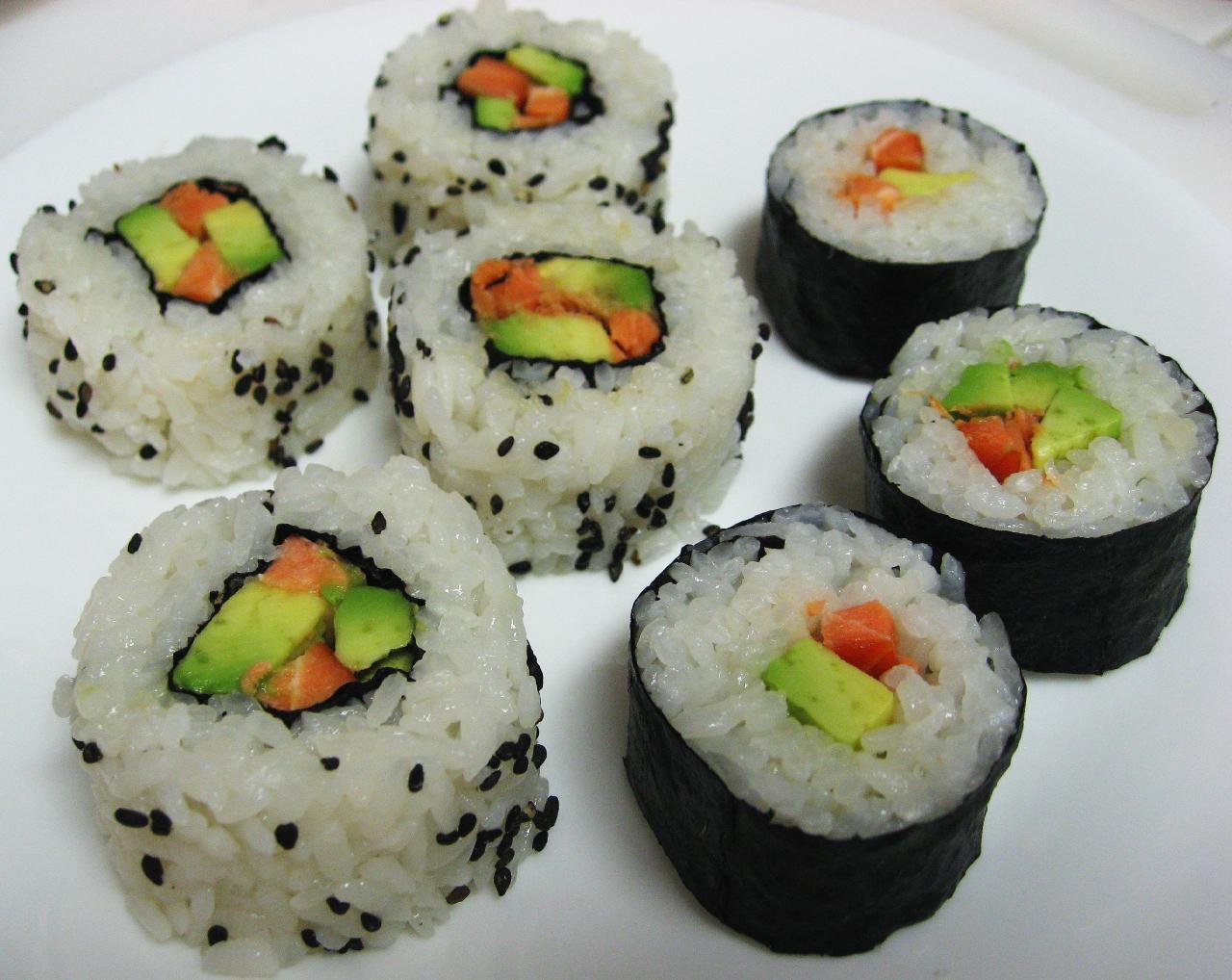 Cozinheira de 1ª viagem: Como fazer SUSHI em casa