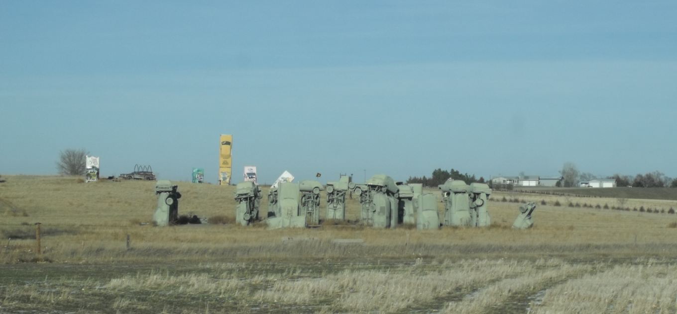 roadtrip chris arbon: Carhenge, Nebraska.