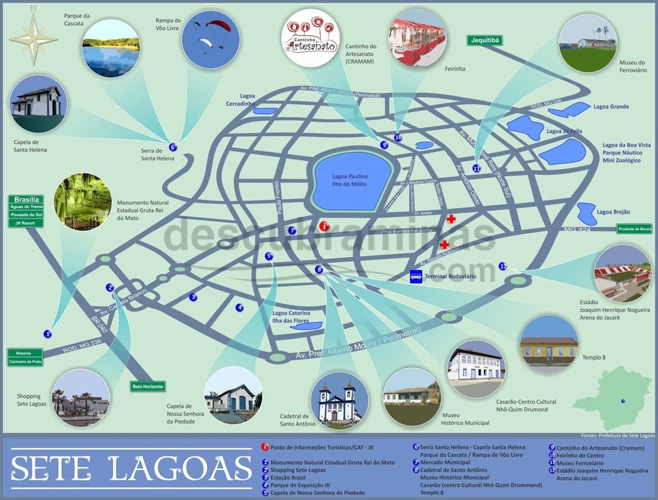 Sete Lagoas - um potencial turístico inexplorado | Expedições em Família