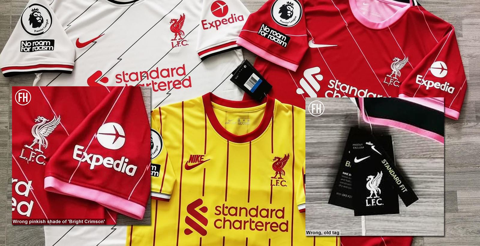 Fakes! Nike Liverpool 21-22 Home, Away & Third Kits "Leaked" - What's ...