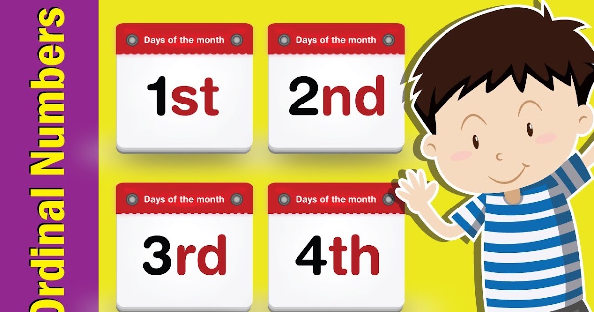 Agro corner English: ORDINAL NUMBERS (YEAR 4th)