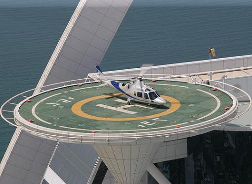 Loads on Helicopter Landing Area