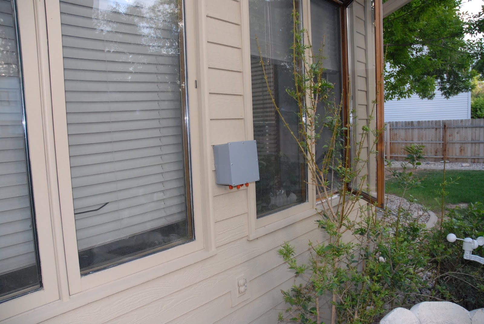 Every Blade of Grass: Coaxial Cable Entrance Box Installation