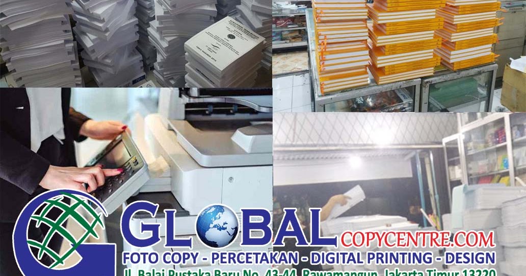 Jasa Fotocopy Online 24 Jam di Rawamangun Jakarta Timur - Global ...