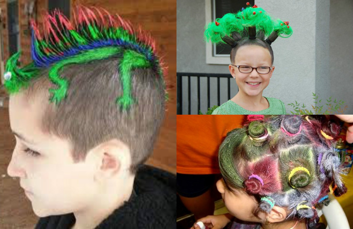 Segredo Rosa: Crazy Hair Day - Dia do Cabelo Maluco