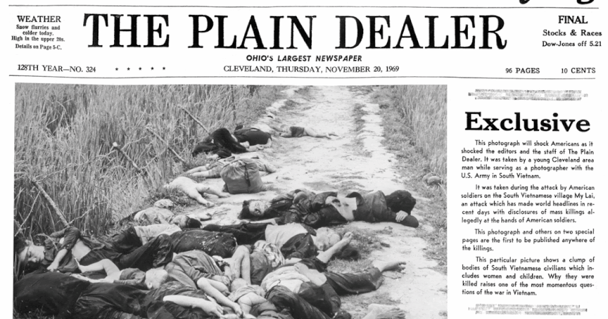 Media Ethics and Society: Covering Combat Ethically: The My Lai Massacre