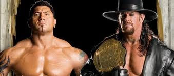 video : Batista vs Undertaker in match WWE World Championship ...