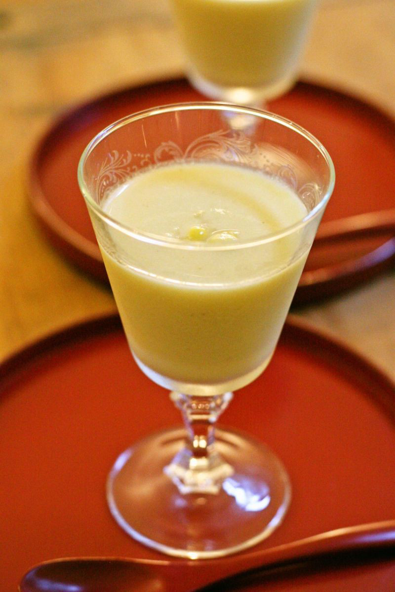 Perfectly imperfect : Pureed Corn Soup - Japanese Style
