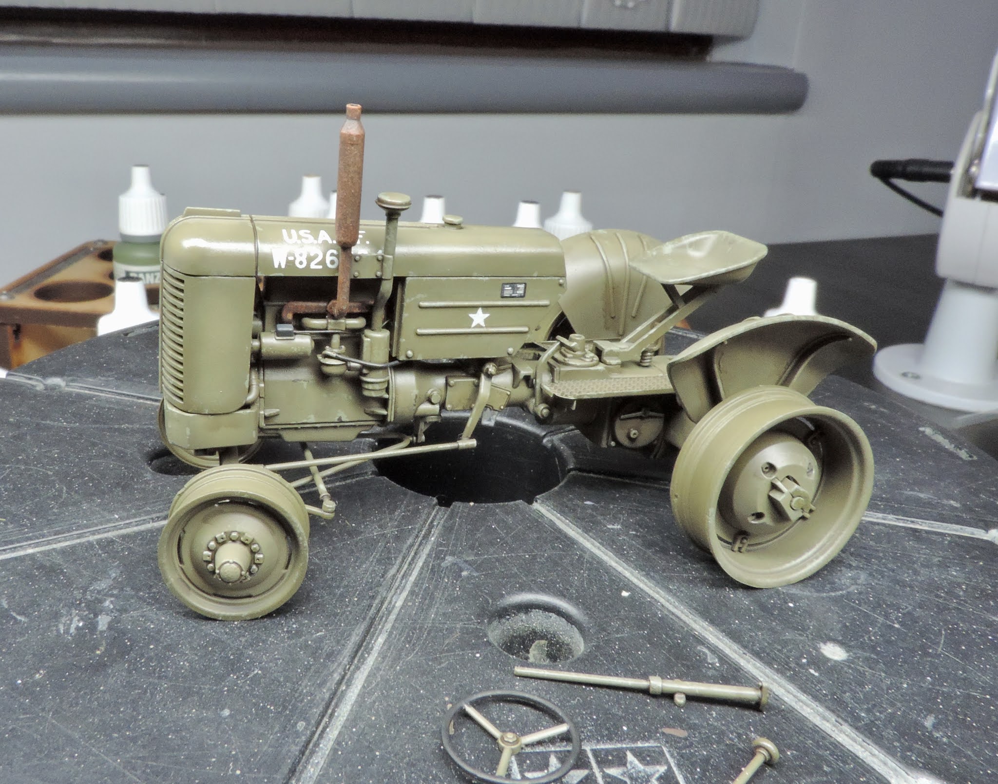 Pete's Model World : Airfix USAAF Tractor Progress