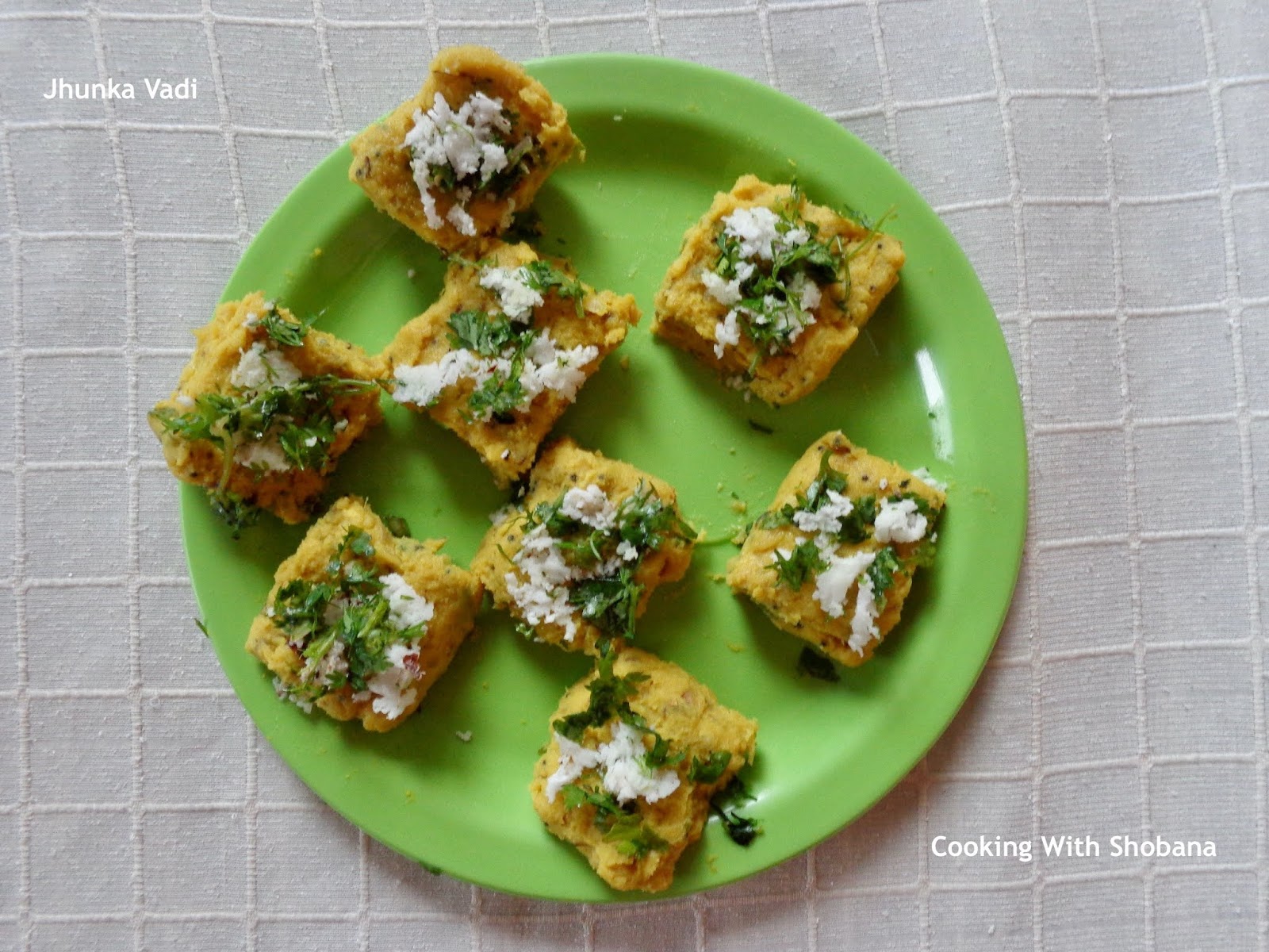 Cooking With Shobana : JHUNKA VADI
