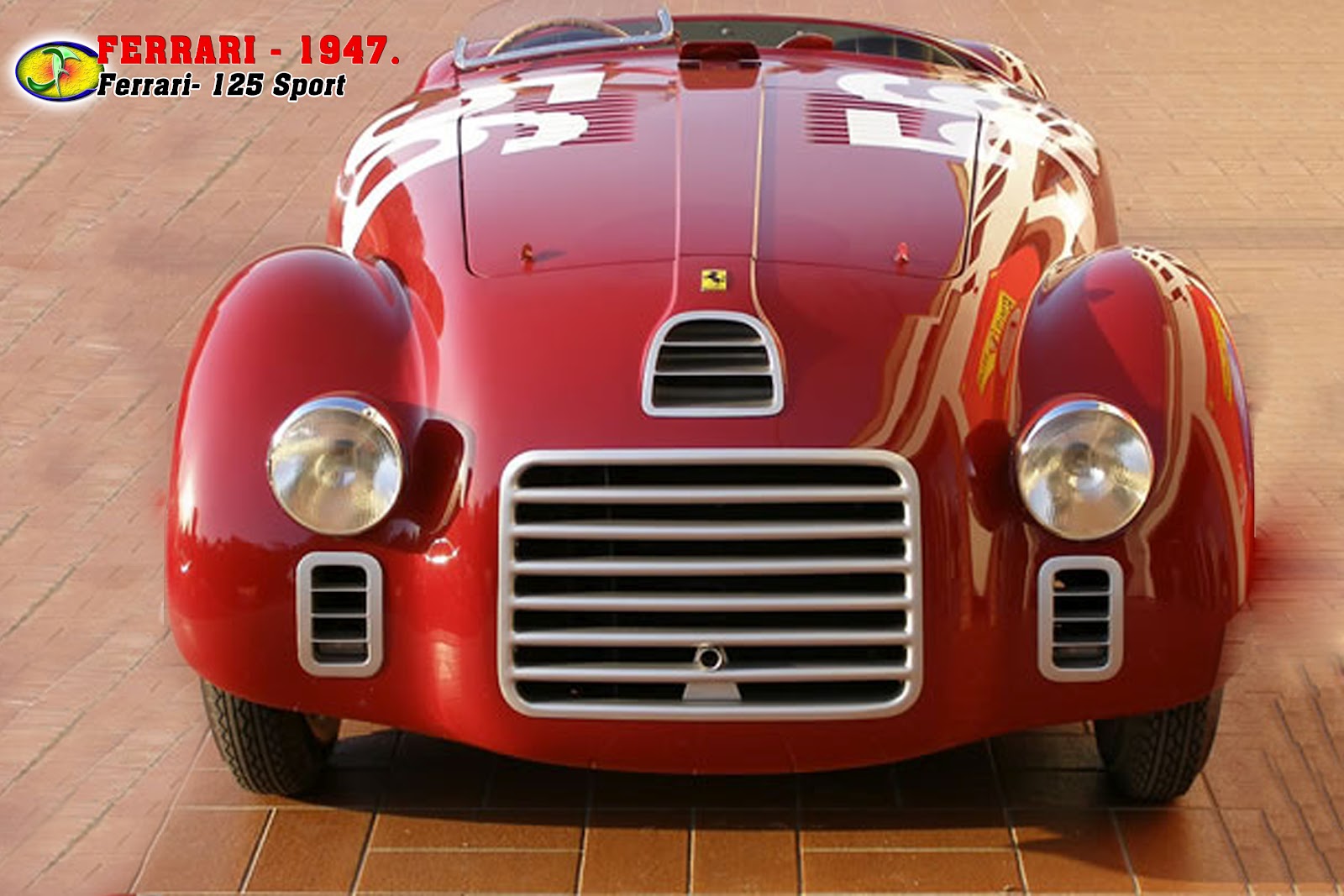 AUTOMÓVEIS: FERRARI - 1947 - Ferrari- 125 Sport