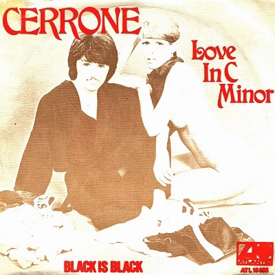 Cerrone - Love In C Minor b/w Black Is Black (1976) - single ~ singles ...