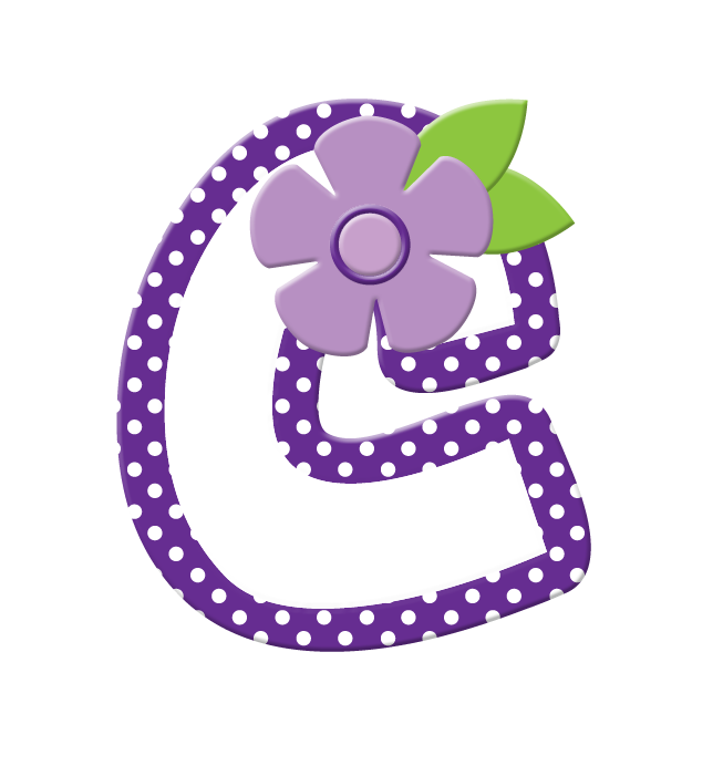 ® Colección de Gifs ®: LETRAS GRANDES EN COLOR MORADO PARA IMPRIMIR