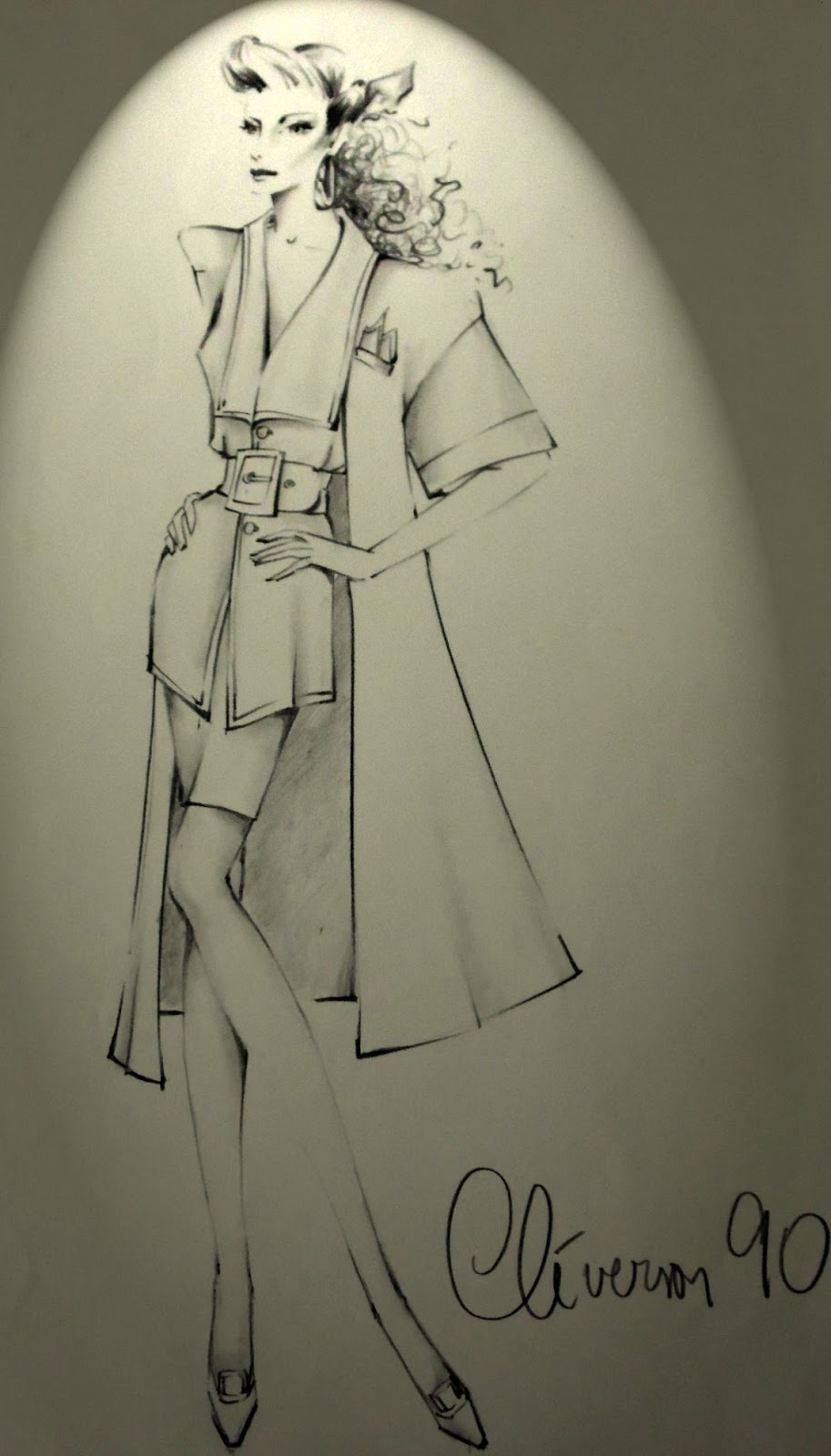 DESENHOS DE MODA: Desenhos de Moda - Trabalho realizado em 1990.