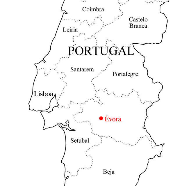 NaMedida: Conhecendo Portugal - Évora