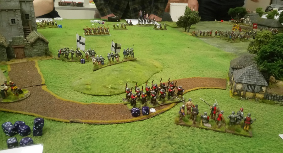 ALBAtwo Warblog: Medieval Tabletop Wargaming Day - Lion Rampant