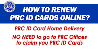 PRC ID Renewal via Online (PRC ID Card Home Delivery) - DepEd Click