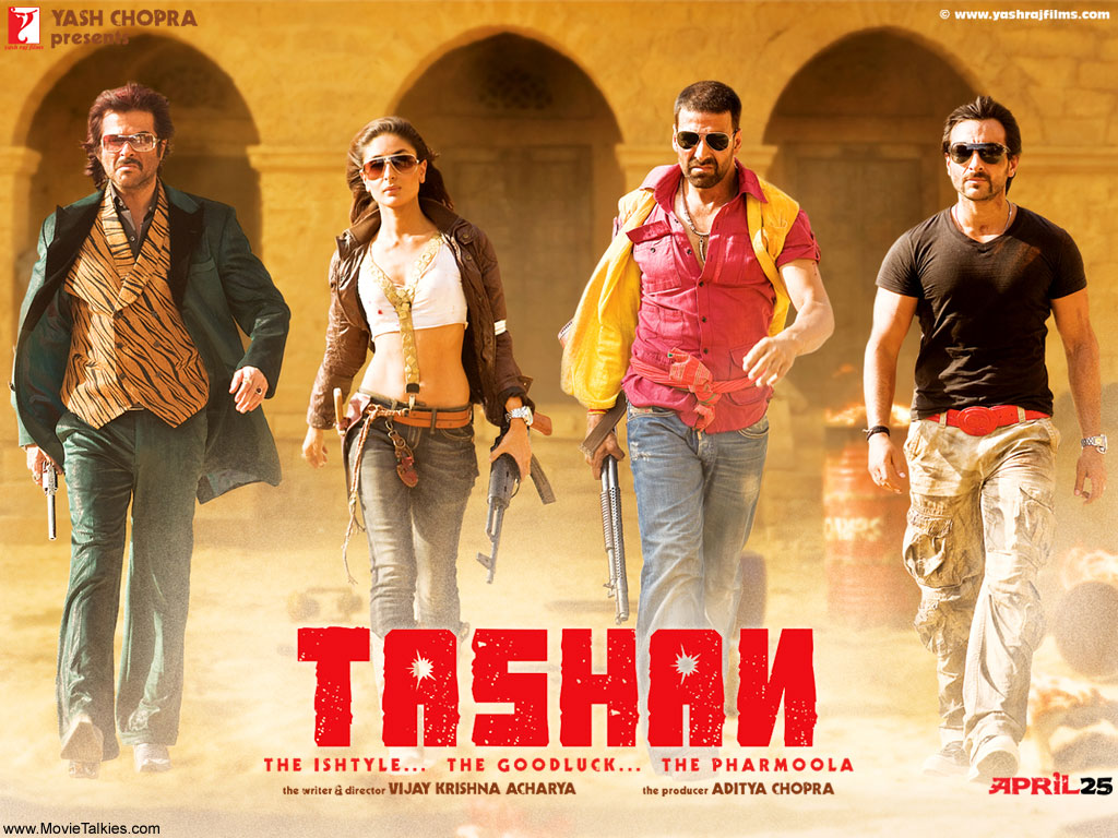 Crítica de Tashan - El Encanto de Bollywood