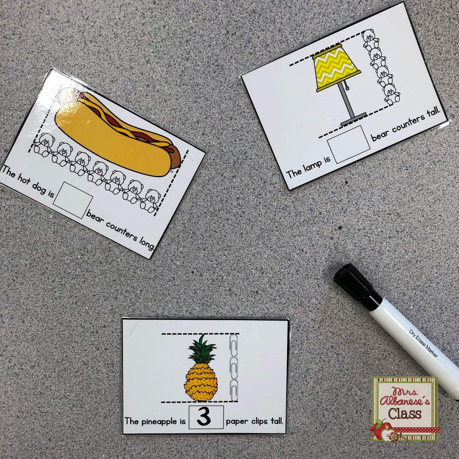 Measurement in Kindergarten - Length and Height | Mrs. Albanese's ...