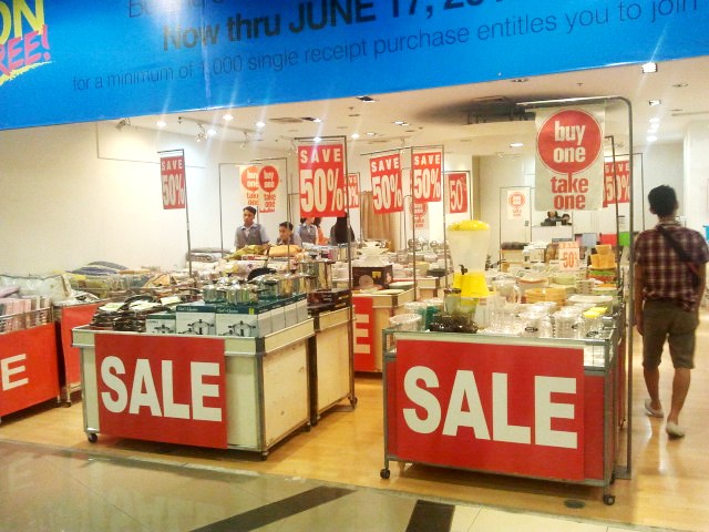 Manila 3 day sale in SM City Manila June 15-17