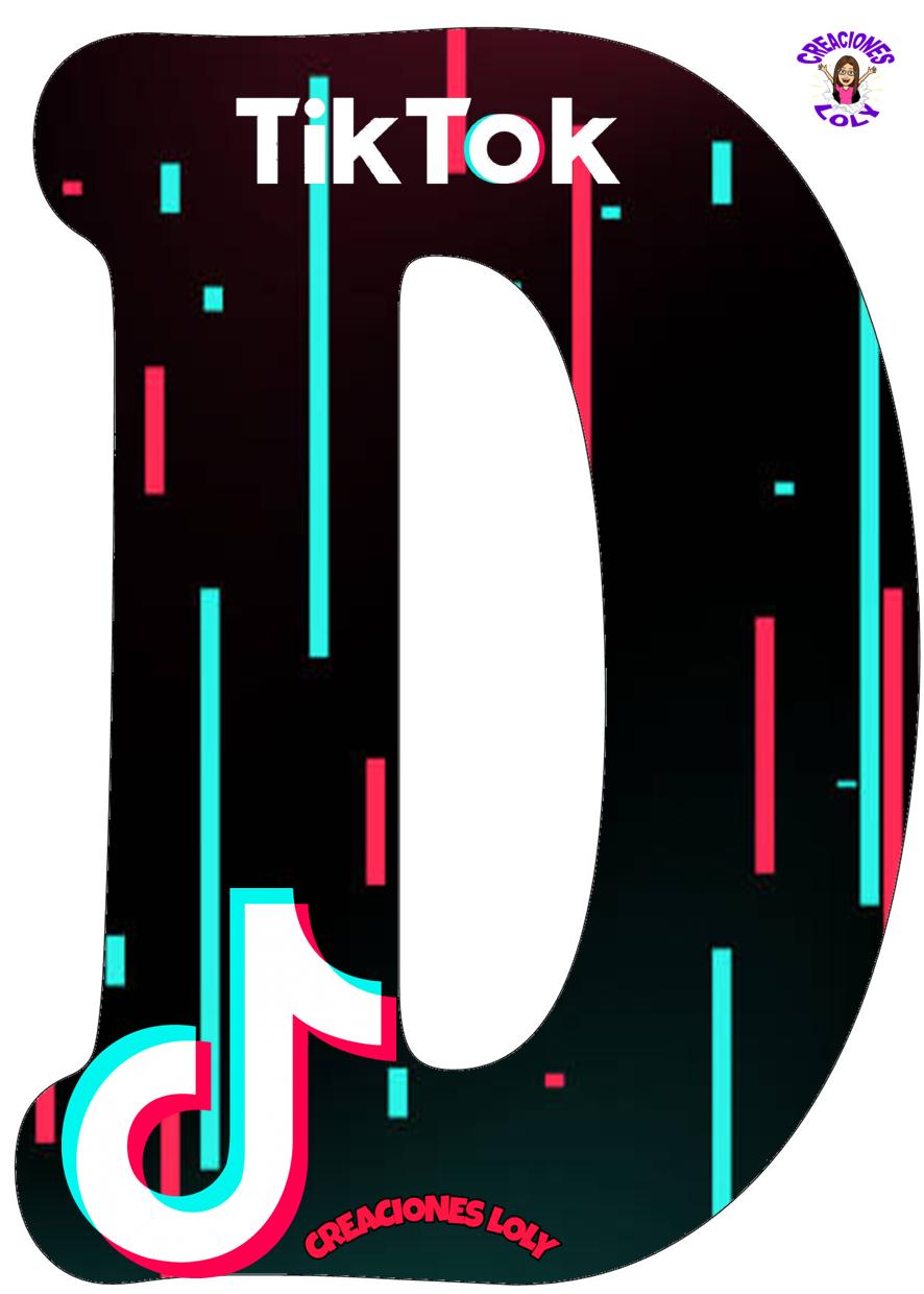 Creaciones Loly: Abecedario Tik Tok