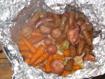 Life With haRVey: Garbage Can Dinner