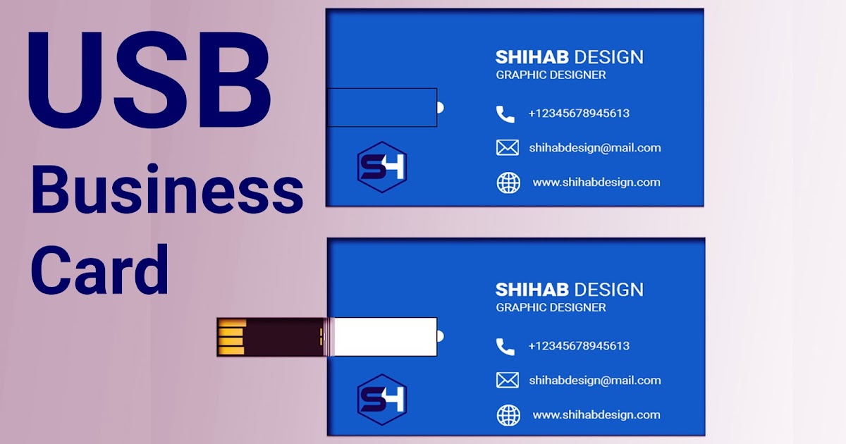 USB Business Card Design