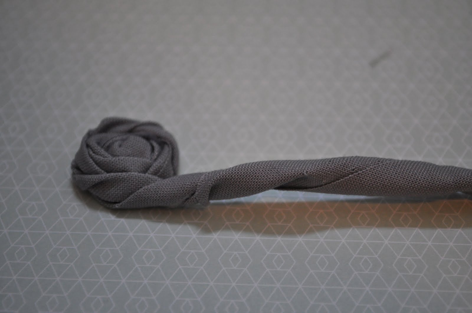 Fabric Twist Rosette - The Small Things Blog
